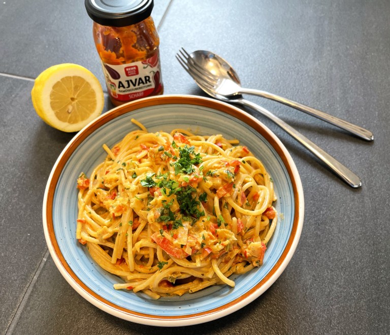Ajvar Pasta – Sophie's Schlemmertempel